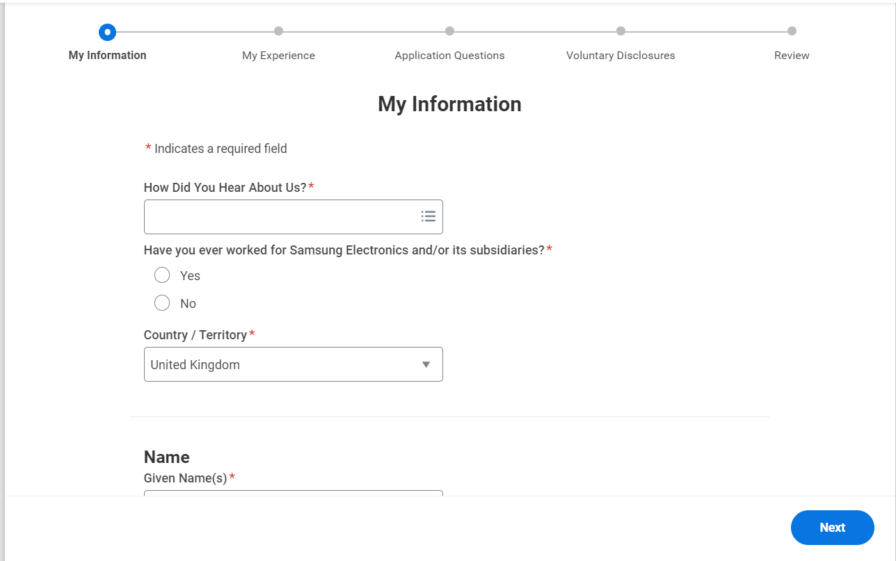 SAMSUNG Recruitment Process | 2026 Practice Guide