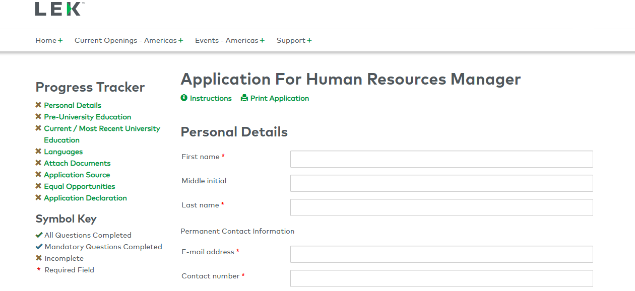 LEK CONSULTING Application Process 2025 Practice Guide