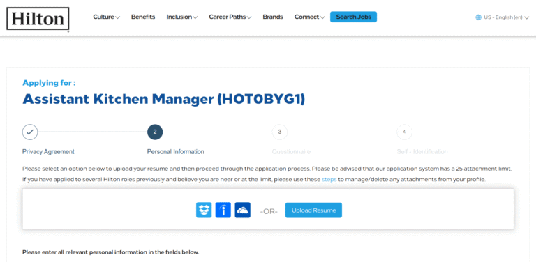 HILTON Hiring Process 2025/26 Practice Guide