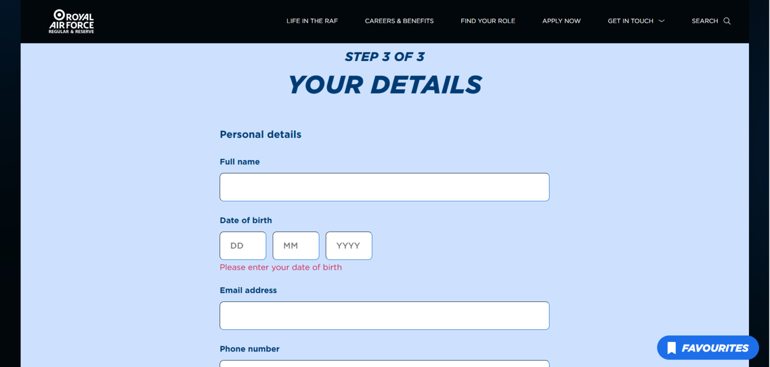 RAF Recruitment Process | 2026 Full Practice Guide
